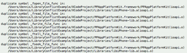 iOS Framework의 duplicate symbol 에러 해결하기 | 아이군의 블로그
